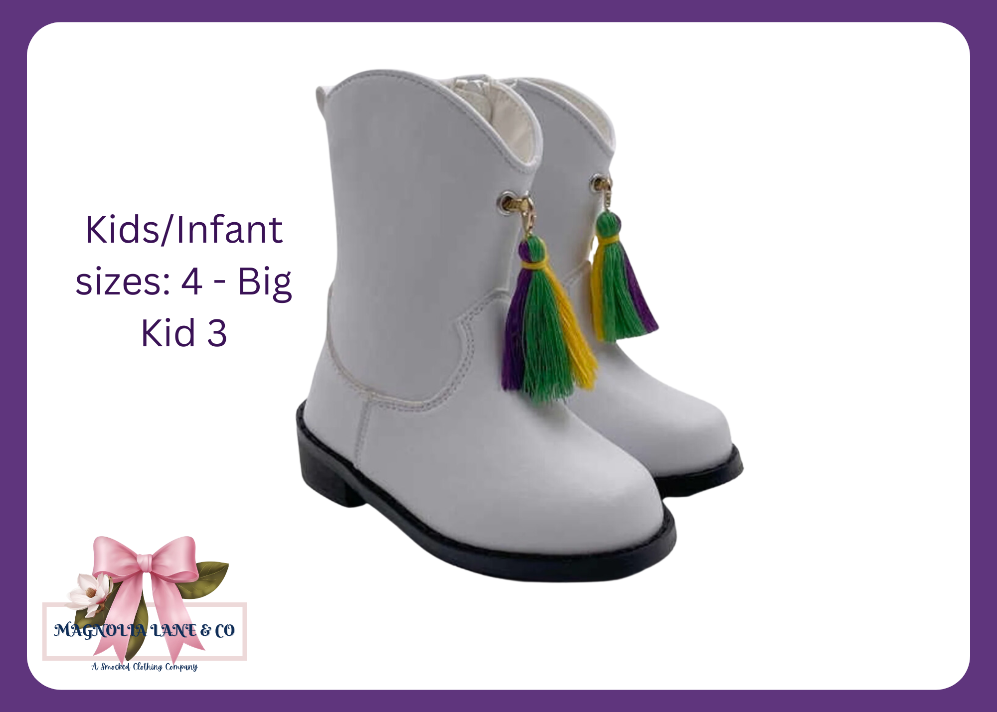 Kid's Mardi Gras Majorette Marching Boots – Magnolia Lane & Co.